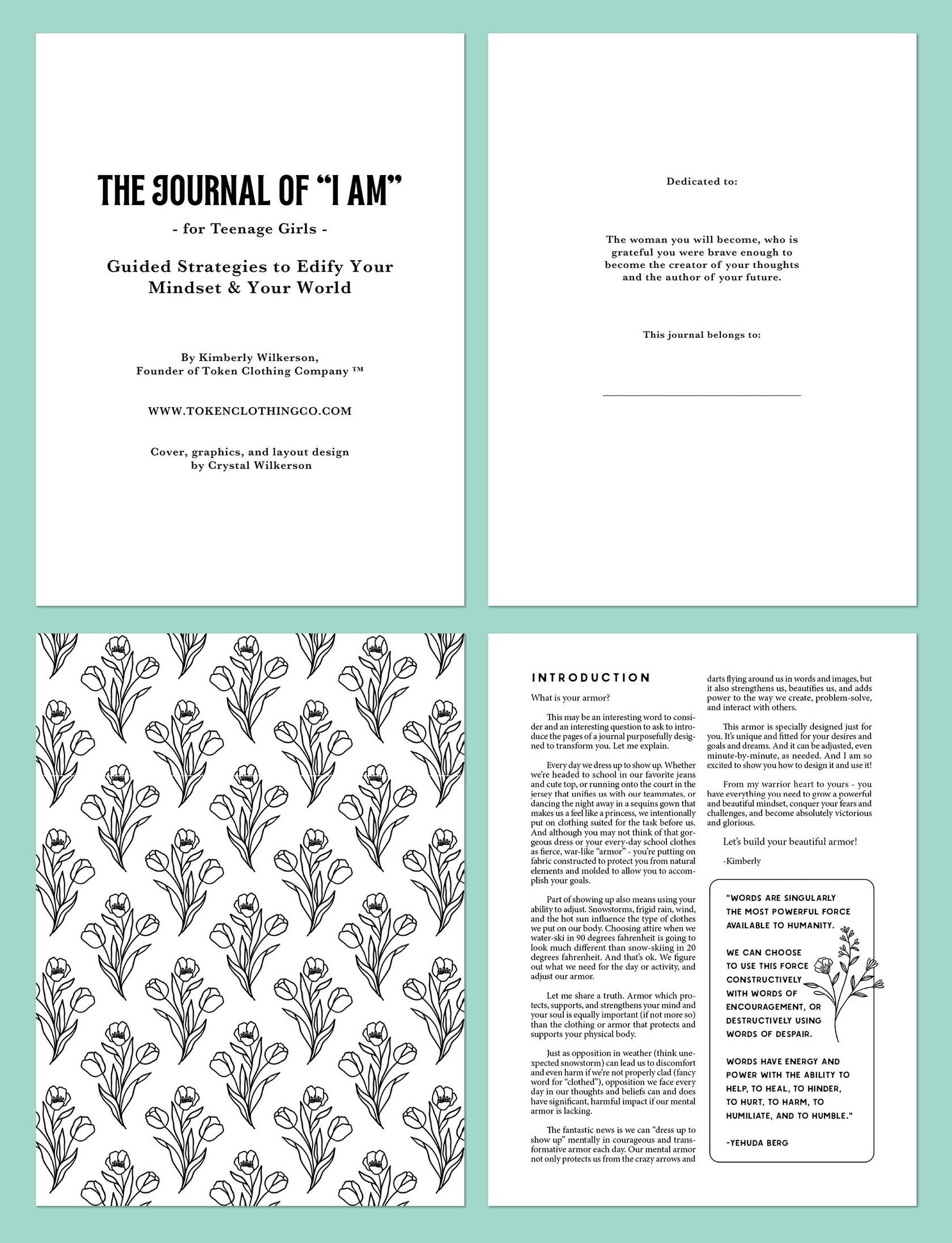 The Journal of I AM for Teenage Girls: Guided Strategies To Edify Your ...